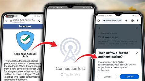 how to fix keep your account safe facebook two factor authentication problem 2024 youtube