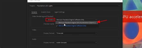 Fix lỗi the effect requires gpu acceleration trên Premiere Pro