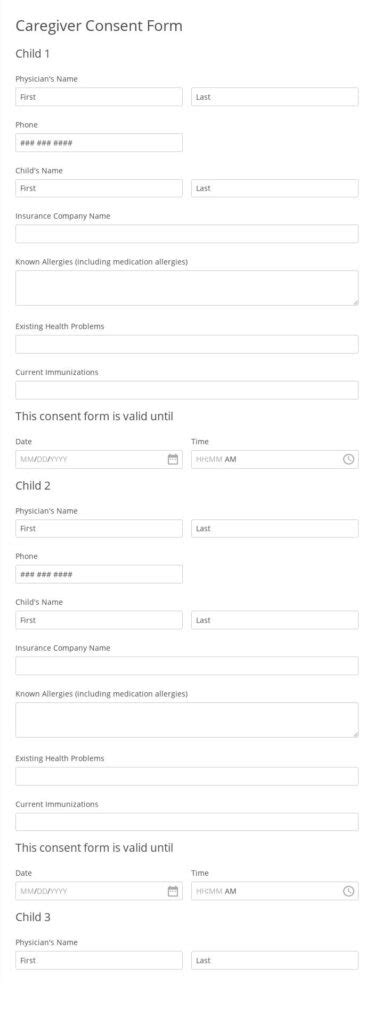 Veterinary Anesthesia Consent Form Template 123 Form Builder