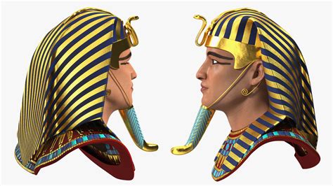 3d Egyptian Pharaoh Head 3d Molier International