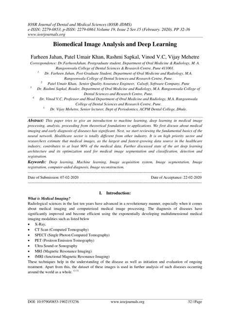 pdf biomedical image analysis and deep learning