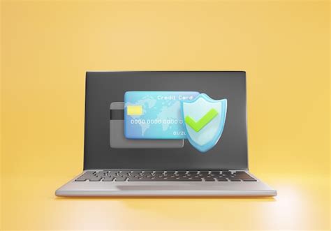 Premium Photo Data Protection And Insurance Concept Credit Card