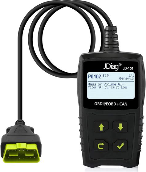 Buy Obd2 Car Diagnostic Obd Ii Code Scanner Eobd For All Vehicles From 2000 With Obd Ii