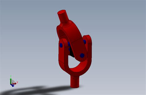 万向节 Solidworks 2016 模型图纸下载 懒石网