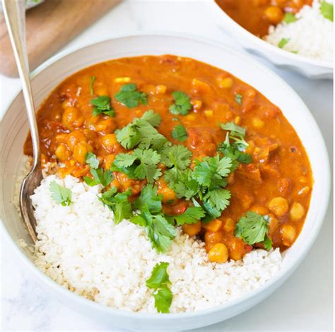 香料烤鹰嘴豆（杂蔬）咖喱 Tikka Masala 安疗生活