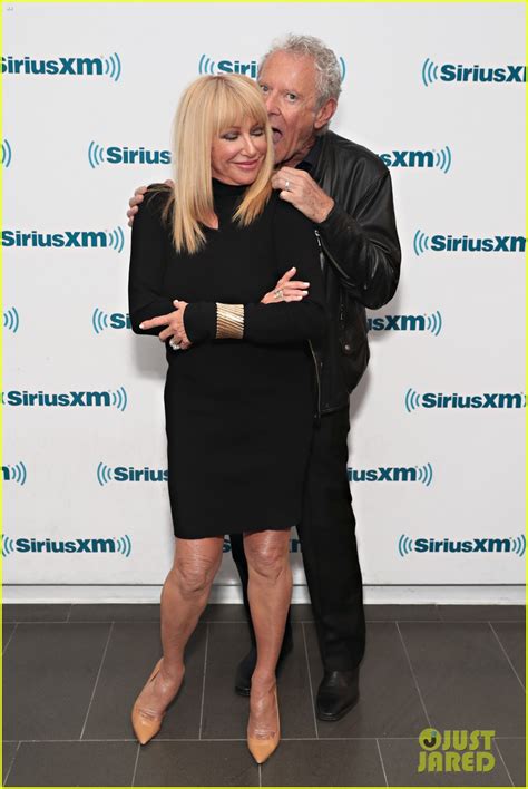 Photo Suzanne Somers Husband Alan Hamel Turns Her On Photo Just Jared