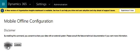 How To Enable Mobile Offline Configuration In Microsoft Dynamics 365