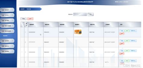 ssm java node python php基于用户行为分析的商品推荐系统APP 年毕设 CSDN博客