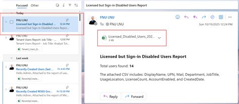 Email Sign In Disabled Users Report With Graph Powershell