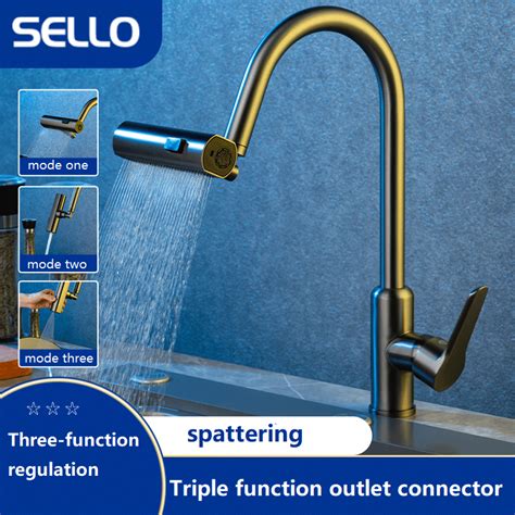 Sprinkle Faucet Bubbler Splash Head Water Booster Shower Kitchen Nozzl