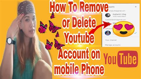 HOW TO DELETE OR REMOVE YOUTUBE ACCOUNT ON YOUR DEVICE USING MOBILE PHONE YouTube