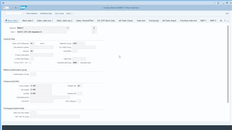 Sap Material Master Basic Data 1 Simplifying Material Management With