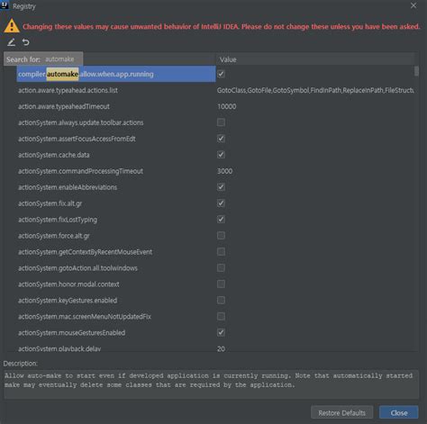 Springboot Intellij Livereload