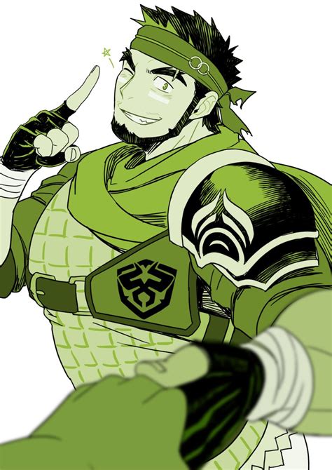 Absol Dkqthf Yuno Another Eidos Another Eidos R 1babe Armor Bara Beard Blurry Chest