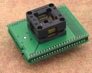 DIL LQFP ZIF QzROM Programming Adapter Elnec