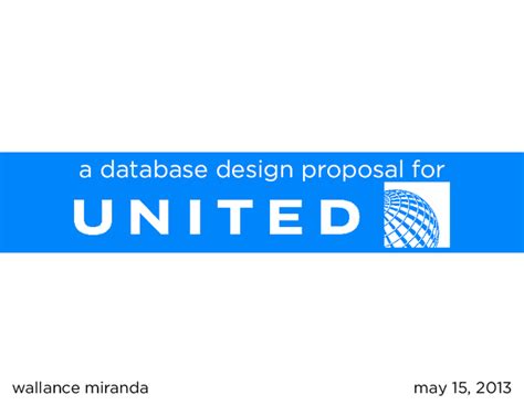 Pdf A Database Design Proposal For