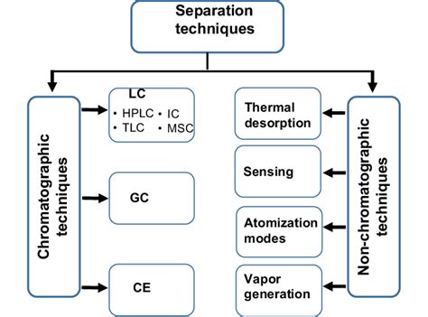 Separation Techniques That Can Be Used In The Speciation Analysis Of Hg
