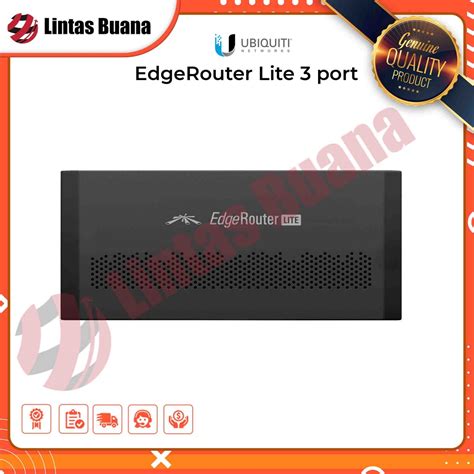 Jual Ubiquiti Edgerouter Lite 3 Port Erlite 3 Shopee Indonesia