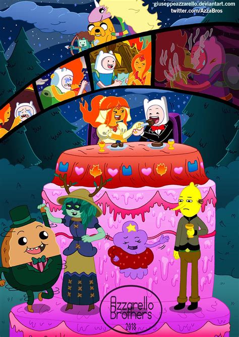 Adventure Time Fanart Finally Married By Giuseppeazzarello On Deviantart