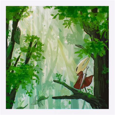 Hornet Pendra And Leaf Glider Hollow Knight And 1 More Drawn By