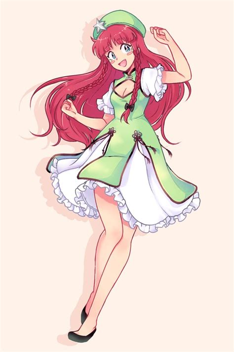 Hong Meiling Touhou Drawn By Dreamysuite Danbooru