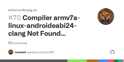 Compiler Armv7a Linux Androideabi24 Clang Not Found Edited More Log