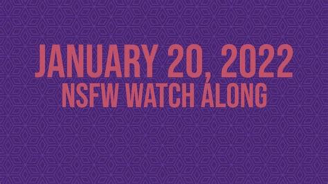 January 20 Nsfw Watch Along Stream Highlight Lush Session Asmr Audio