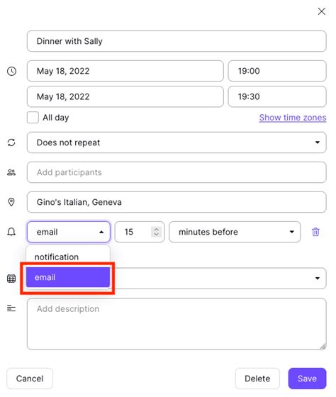 Proton Calendar Email Notifications Proton Calendar Proton