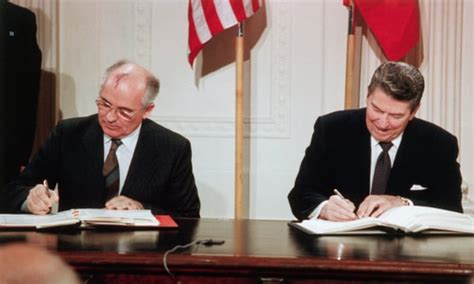 Gorbachev And Reagan End Of Cold War