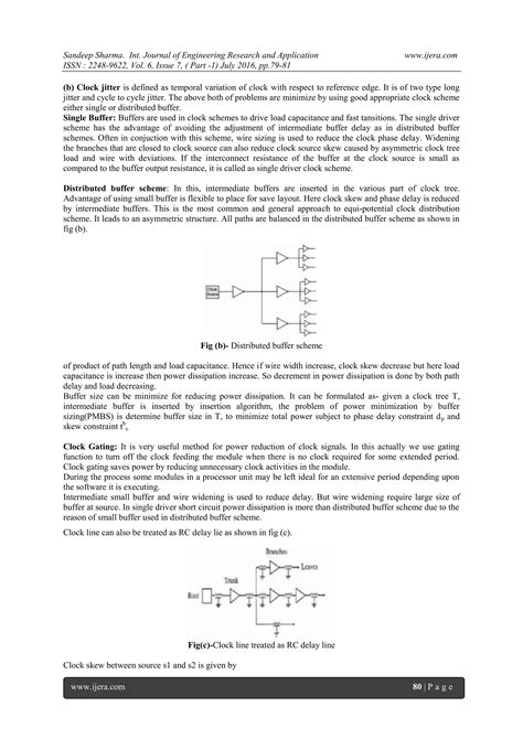 Low Power Clock Distribution Schemes In Vlsi Design Pdf