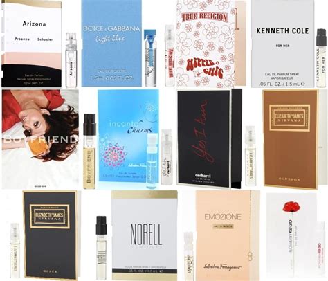 Womens Perfume Sampler Lot X 12 Sample Vials High End
