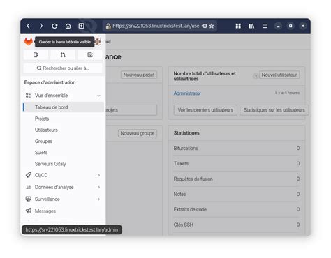Installer Gitlab Sur Linux Rhel Alma Linux Wiki Wiki