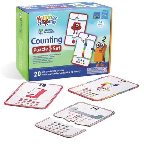 Numberblocks Counting Puzzle Set Fun Learning