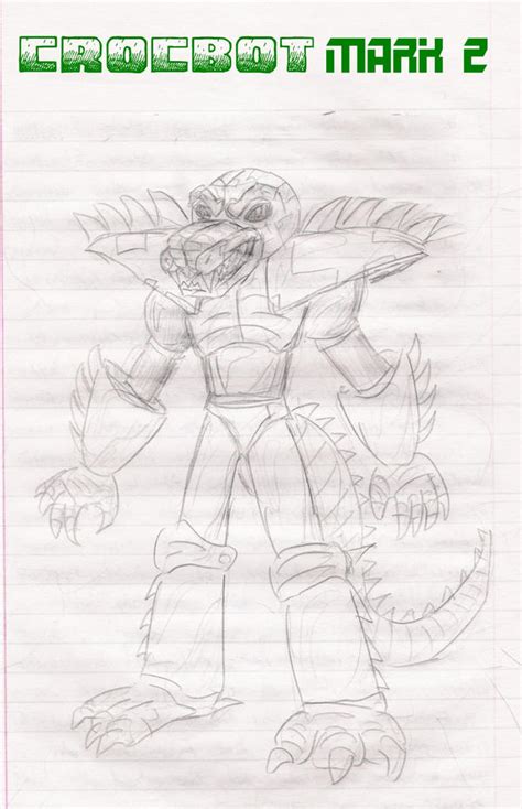 Crocbot Rebuilt By Chronoscat On Deviantart