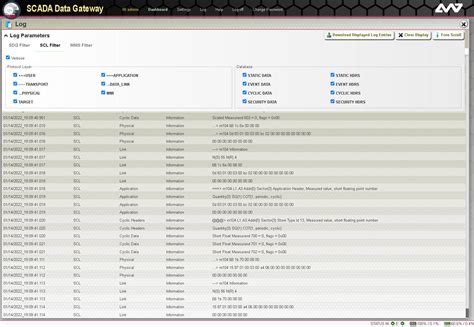 Scada Data Gateway Features