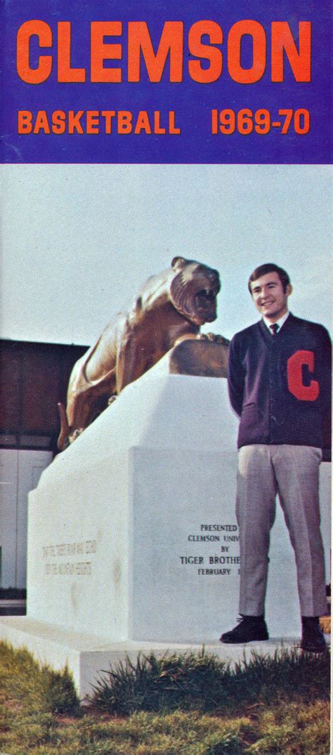 Clemson Tigers Mens Basketball Media Guides And Yearbooks