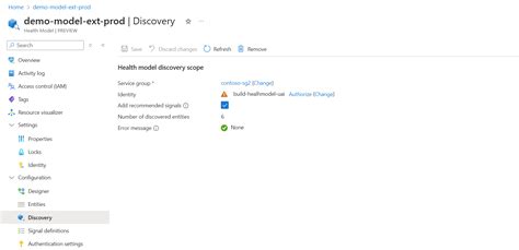 Create And Configure A Health Model Resource In Azure Monitor Preview