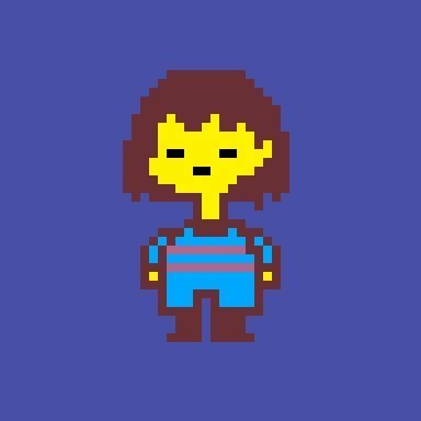 Potpict Frisk Pixel Art Pixel Art Geek Stuff Art