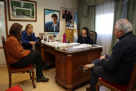 La Diputada Nacional Natalia Souto Visitó Roque Pérez Municipalidad De Roque Pérez