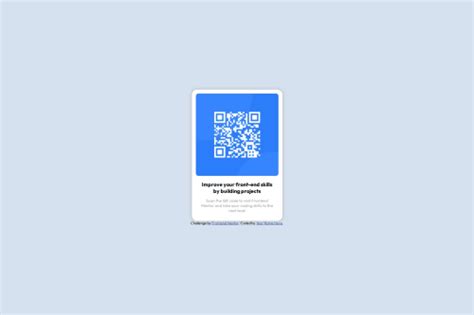 Frontend Mentor Qr Code Page Using Baisc Html And Css Coding Challenge Solution