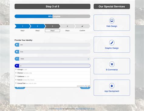 Multi Step Form Php Multi Step Multipurpose Ajax Form By Mgscoder