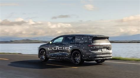 View Photos Of The 2025 Lucid Gravity Prototype