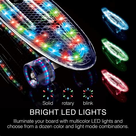 Led Light Up 22 5 Skateboard 3p Experts