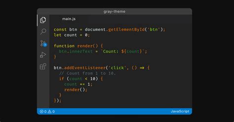 Gray Theme Bright By Trysay Vs Code Themes