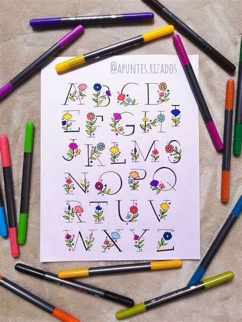 Letras Del Abecedario Para Ciencias Naturales Hand Lettering Alphabet