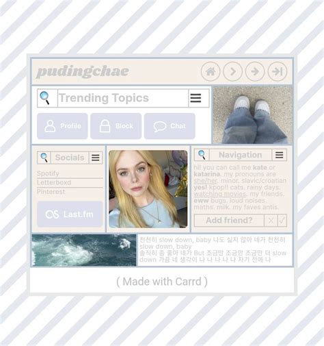 Carrd Design Inspiration Loud Noises Trending Topics Kpop