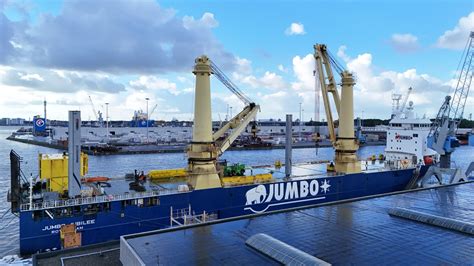 Heavy Lift Vessel Jumbo Jubilee Equipped With Wind Assisted Ship Propulsion Solution Windpowernl