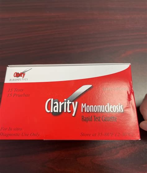 Clarity Mono Test Kit 15bx Omnicare Group