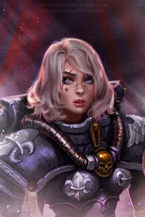 Adepta Sororitas Warhammer K Drawn By Prywinko Danbooru