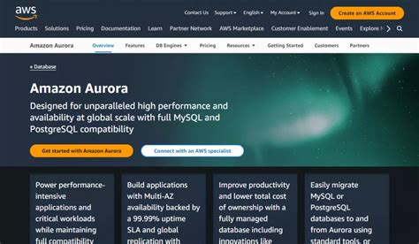 Amazon Aurora — Ai Tools Catalog